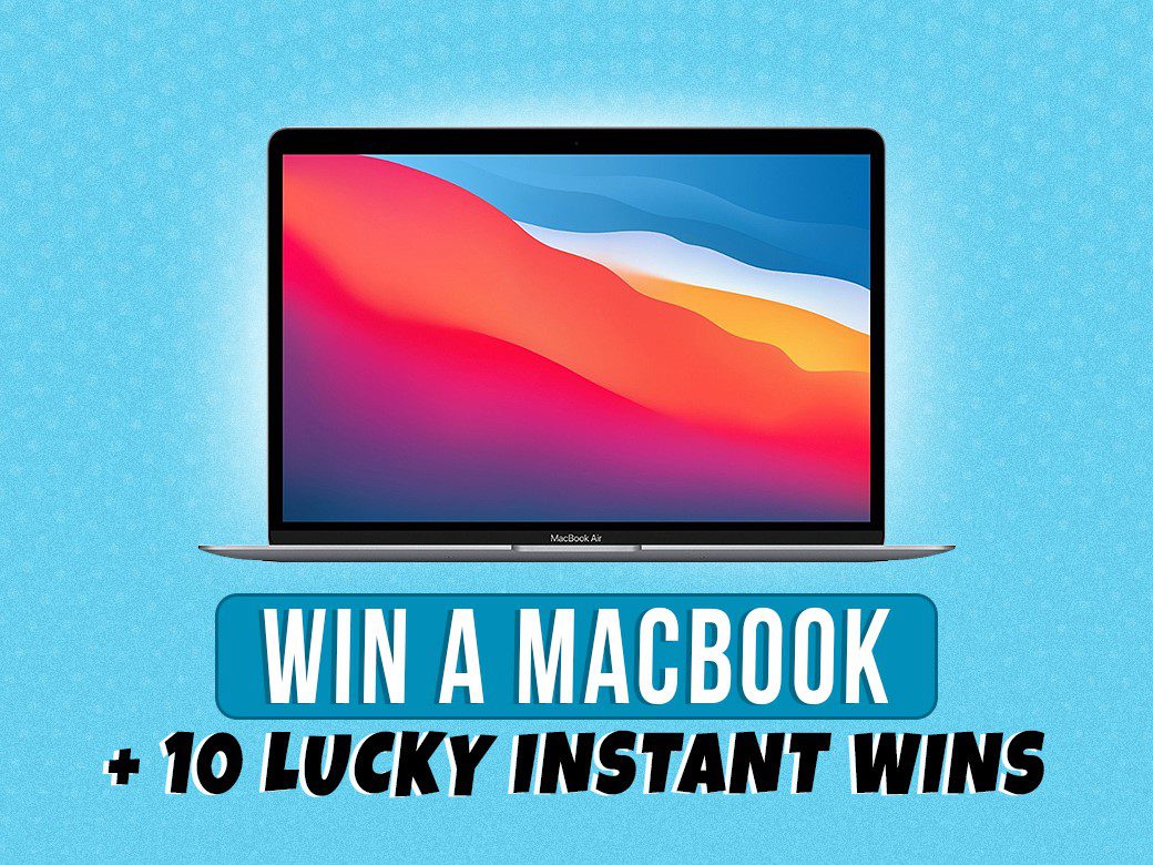 Win A MacBook Air + 10 Lucky Instant Wins! - Cash Raffle